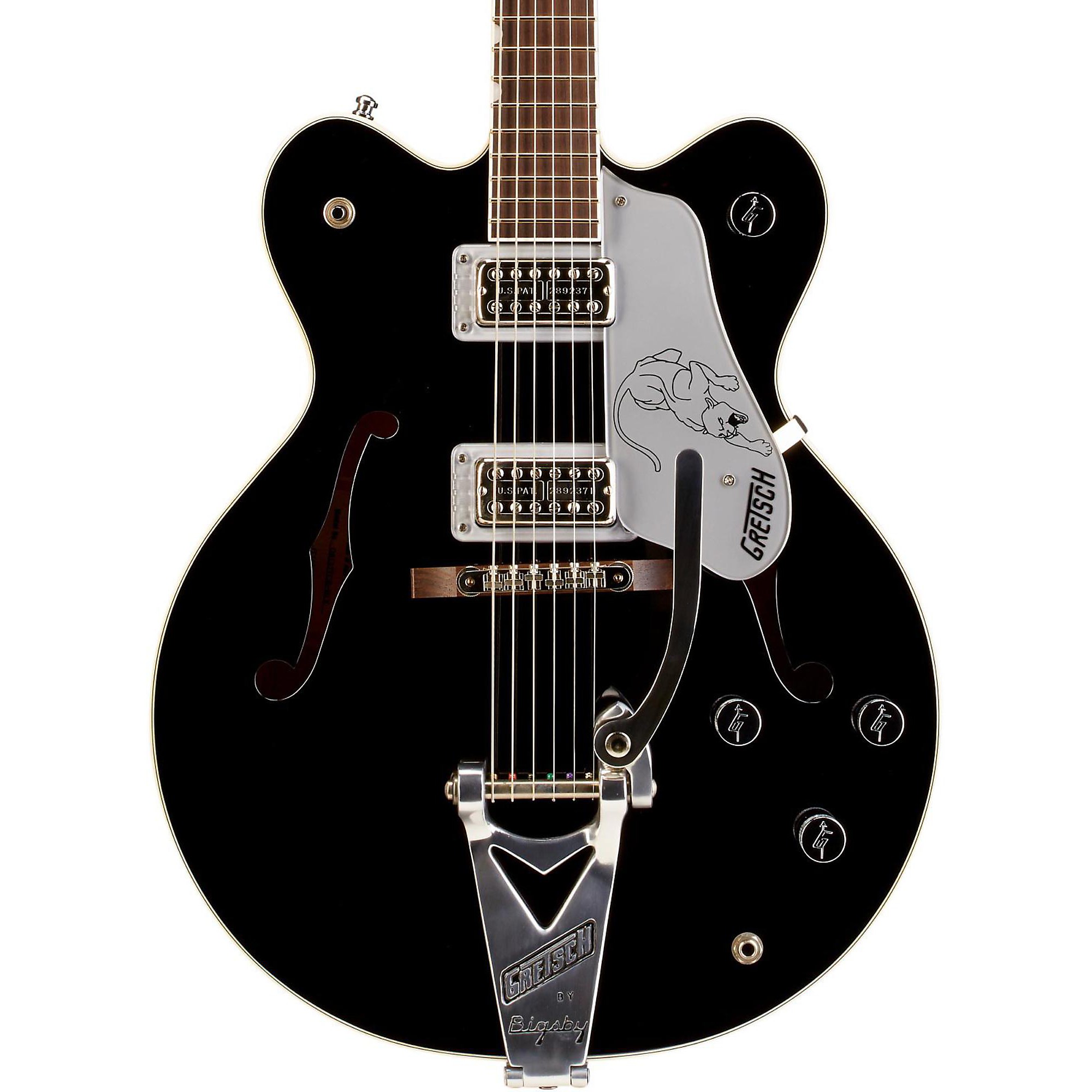 Gretsch G6137TCB Panther Center Block Siyah Gülağacı Klavye Elektro Gitar