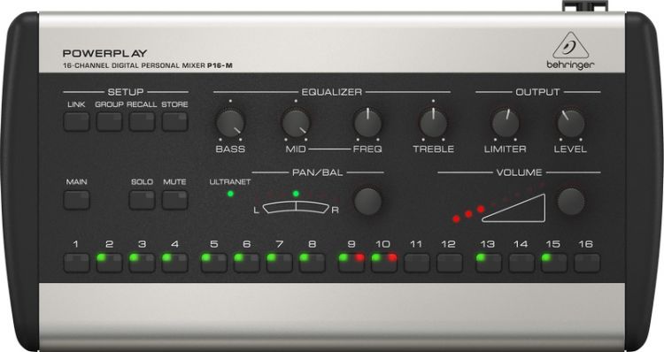 BEHRINGER P16-M Powerplay 16-Kanal Kişisel In-Ear Monitör